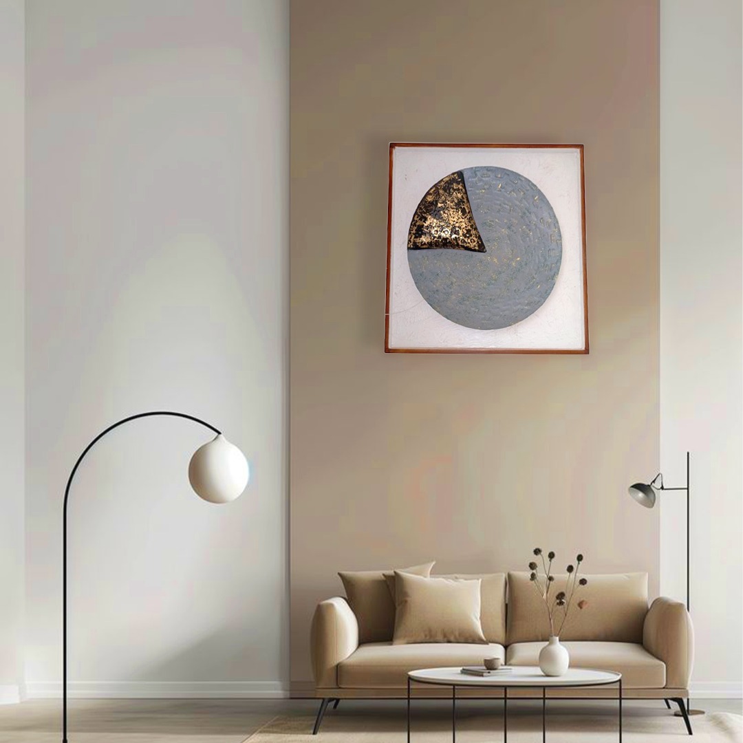 Abstract Circular Art – Modern Handcrafted Wall Decor